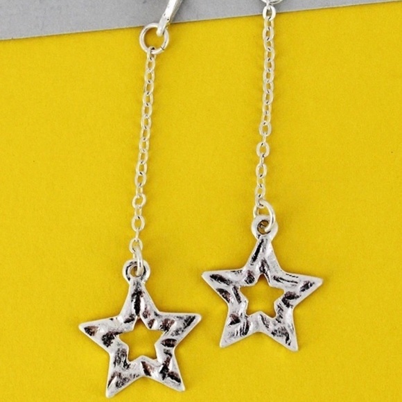 Bella Canvas | Jewelry | Canvas Star Necklace And Earrings Set | Poshmark